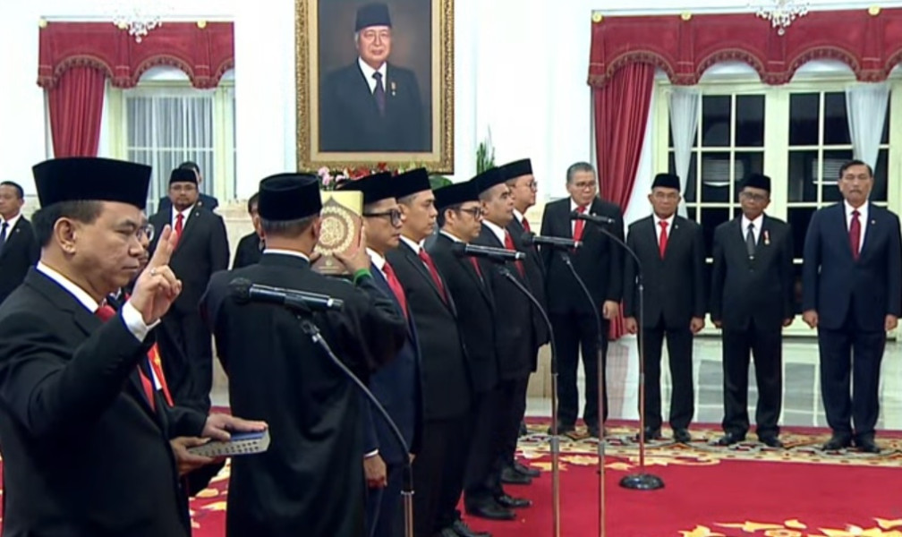 Jokowi Lantik Budi Arie Setiadi Menteri Kominfo