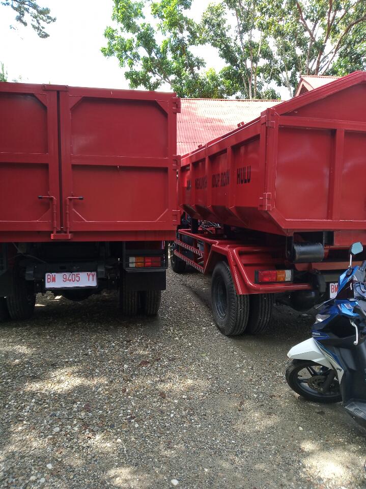 Bersihkan Kota Rohul, Pemkab Tambah Dua Armada Sampah